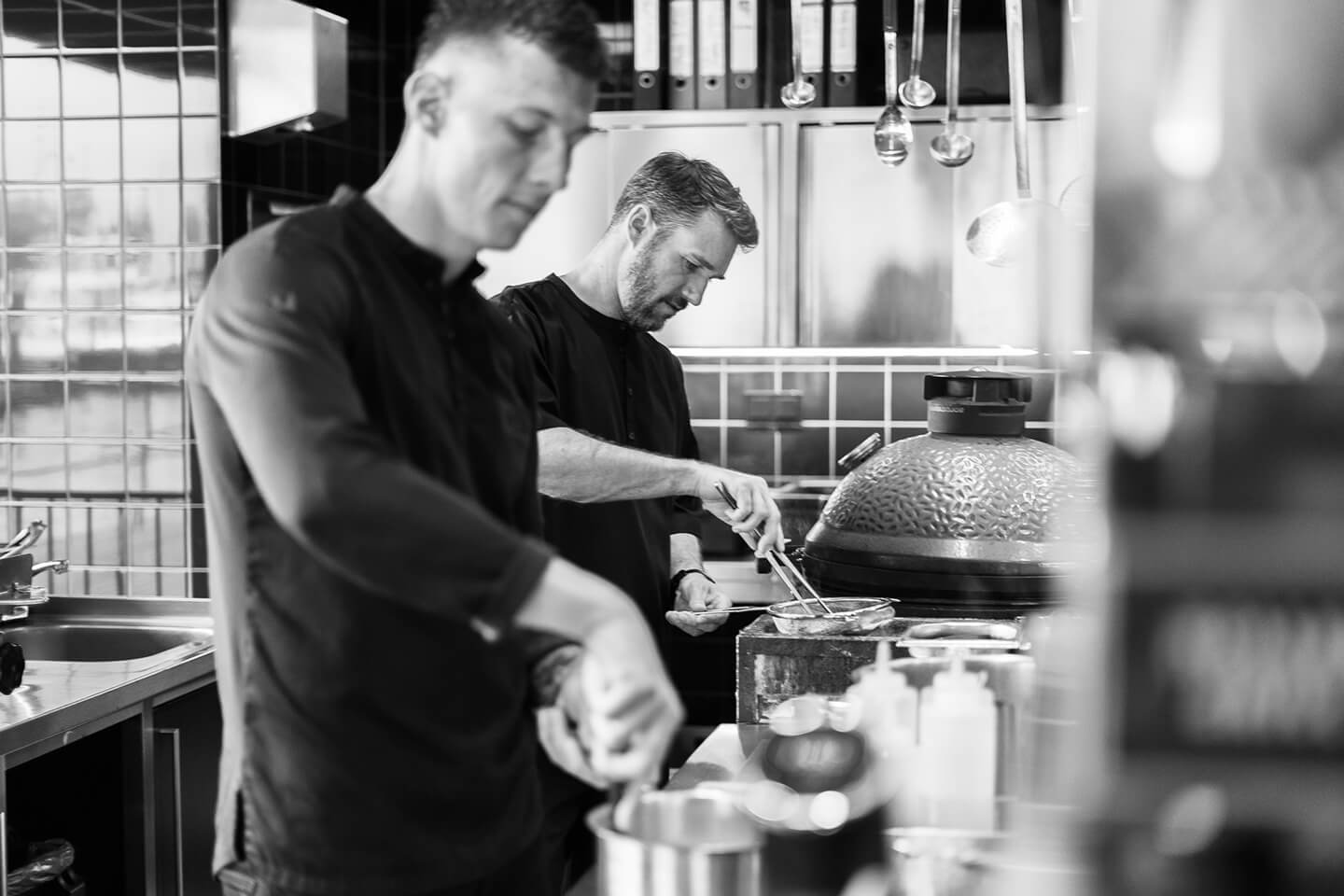 From chef to chef: Michael Schook and Lars Brandwijk on sharing knowlegde and creating together